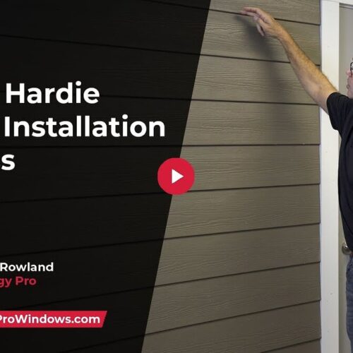 What is the James Hardie Siding Installation Process?